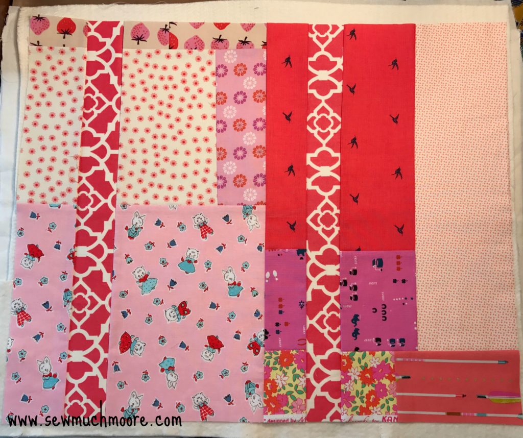 Scrappy Nine Patch Throw Pillow - Sew Much Moore