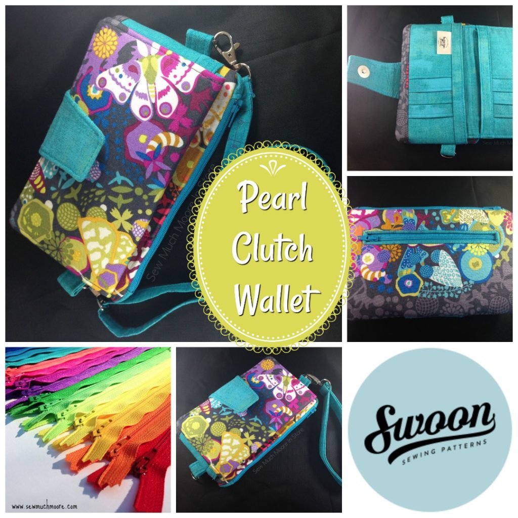 Pearl Clutch Wallet - Pattern Review - Sew Much Moore