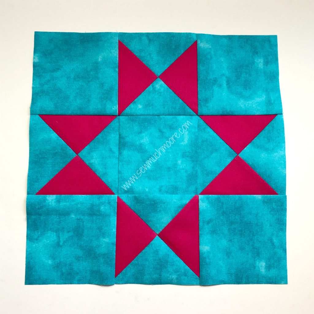 Ohio Star Quilt Block Tutorial - Sew Much Moore