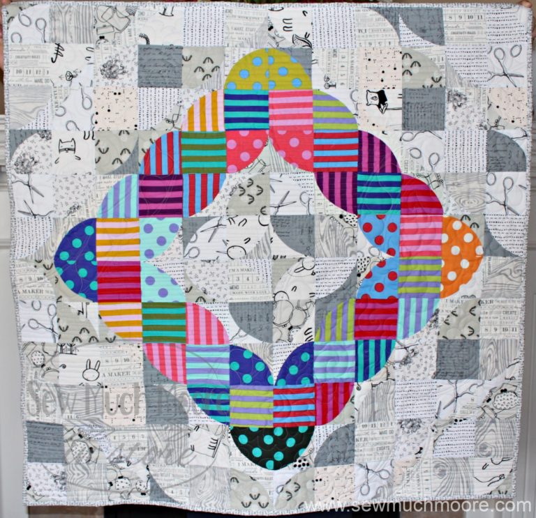 Color Love Mini Quilt - Sew Much Moore