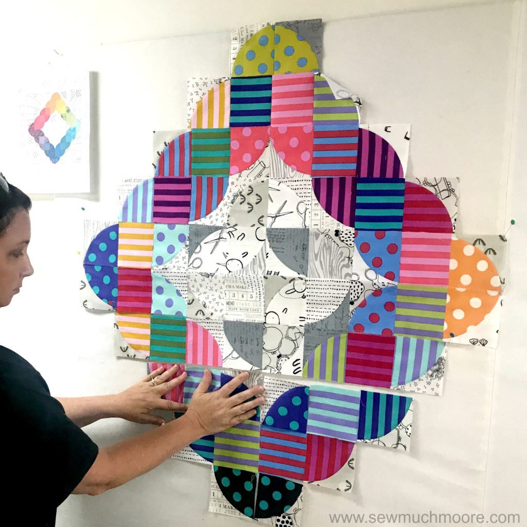 Color Love Mini Quilt - Sew Much Moore