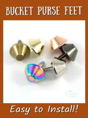 How to Install Purse Feet - Sew Much Moore