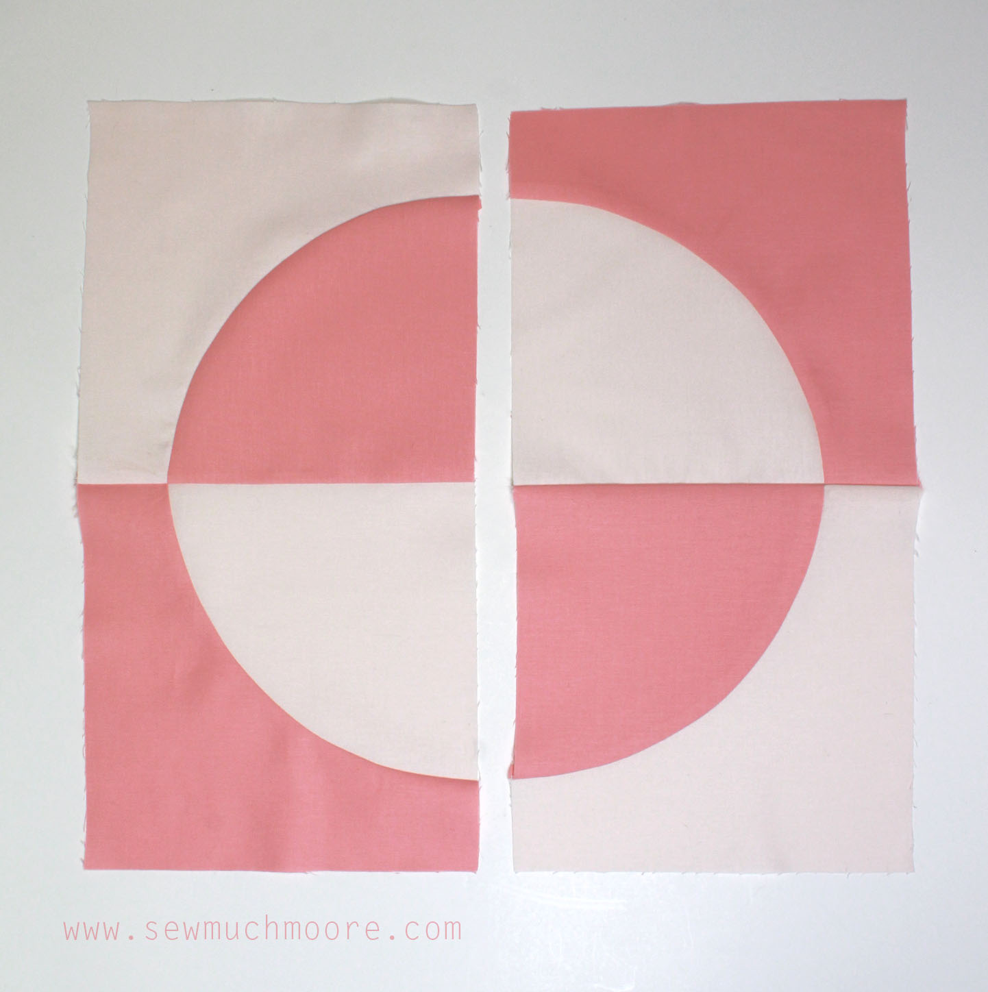 Accuquilt Drunkard's Path Quilt Block - Sew Much Moore