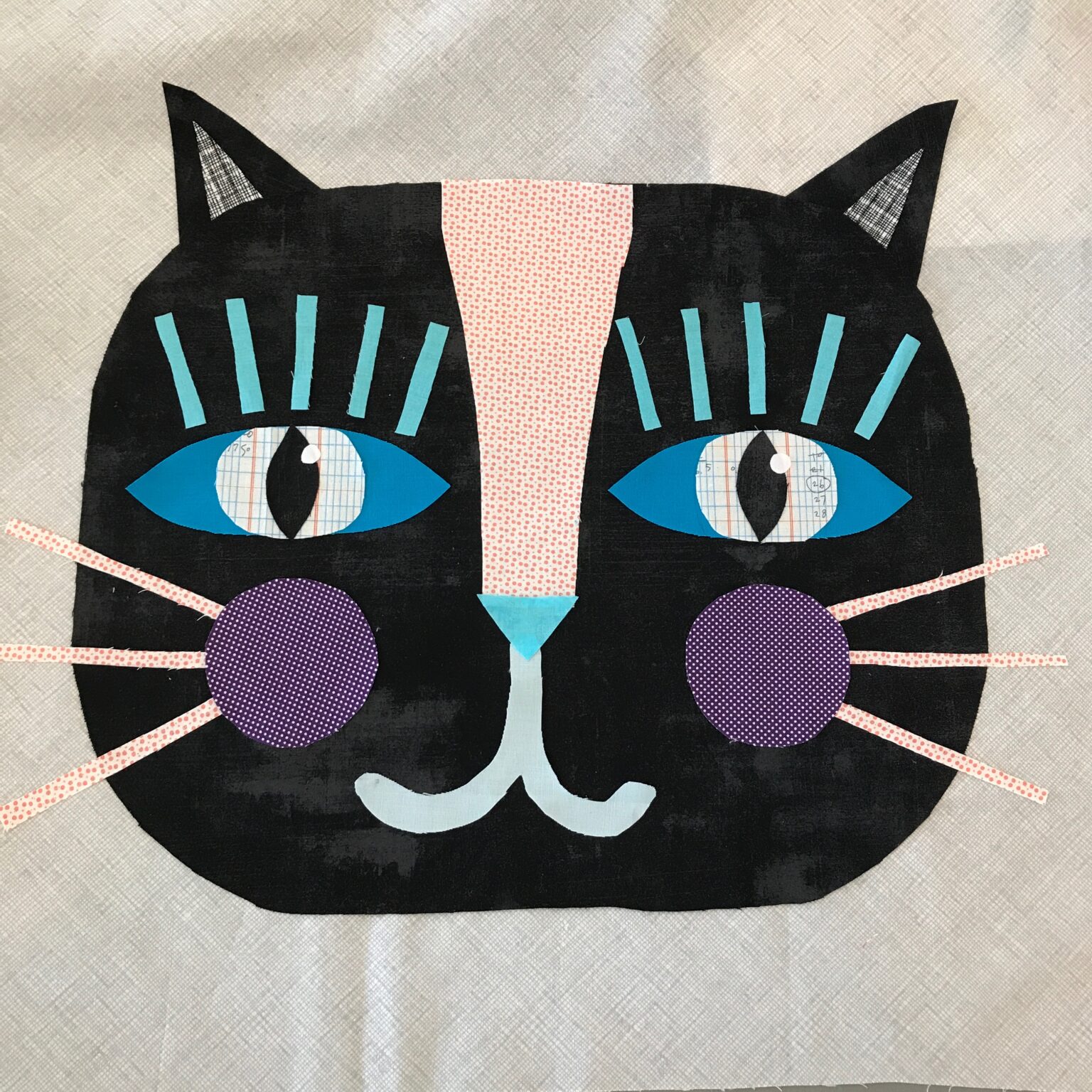 Cat Faces Quilt - Sew Much Moore