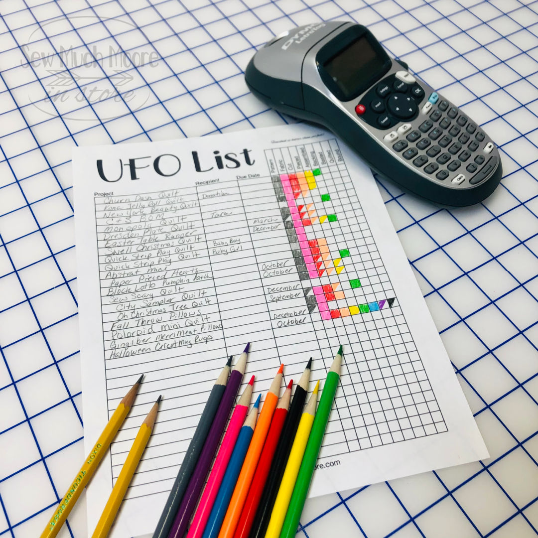 How to tackle your UFO pile - Sew Much Moore