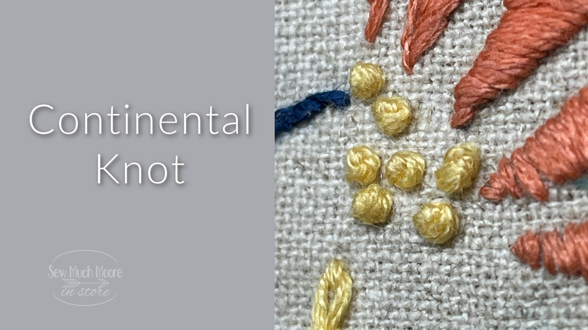 Six Advanced Embroidery Stitches - Sew Much Moore