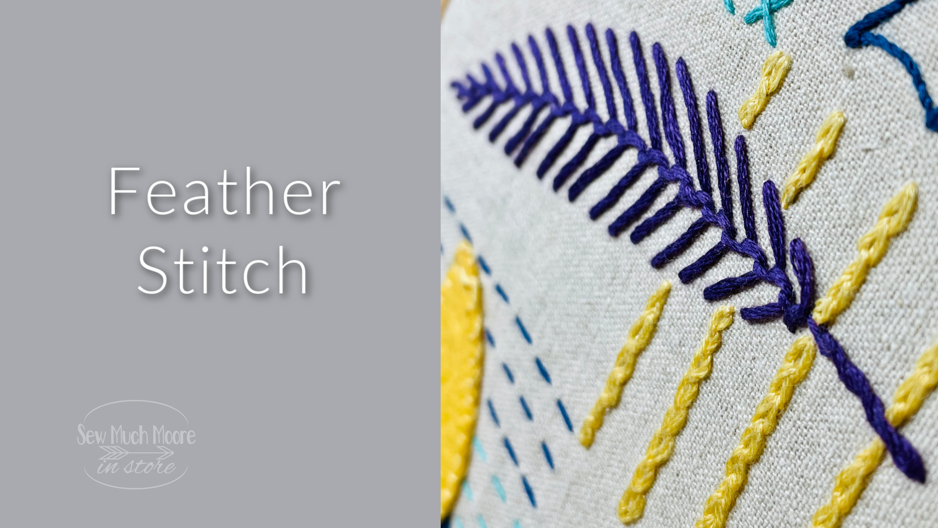 Six Advanced Embroidery Stitches - Sew Much Moore