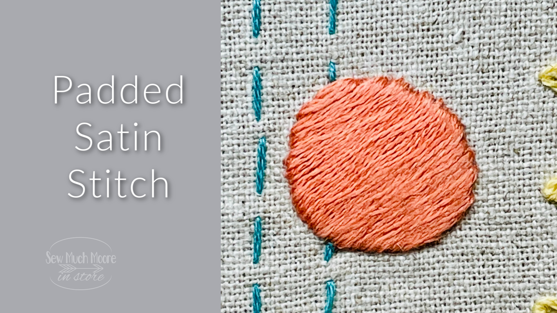 Six Advanced Embroidery Stitches - Sew Much Moore