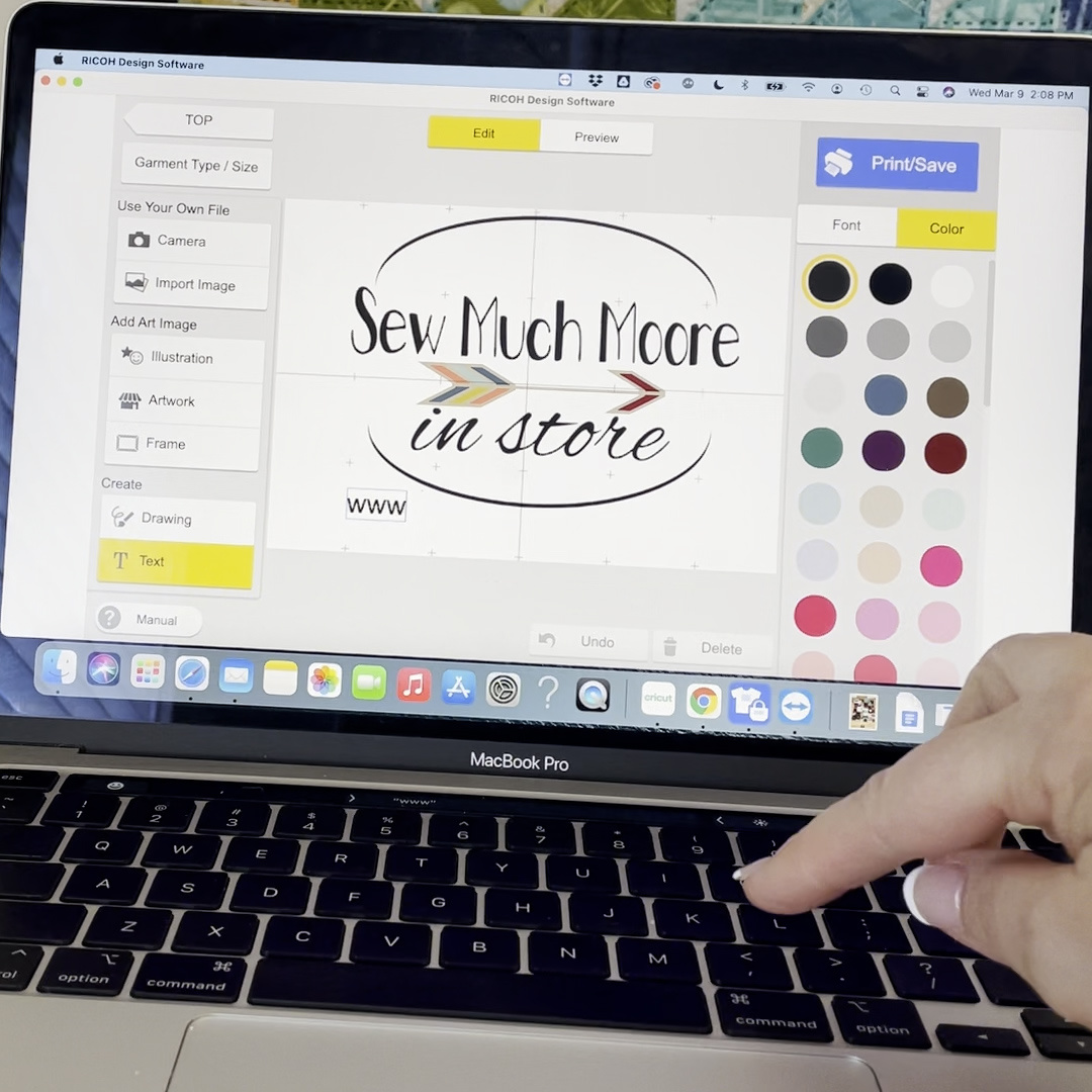 Ricoh Ri 100 DTG Printer - Sew Much Moore