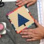 How to make a Quilted Christmas Tree Coaster - Sew Much Moore