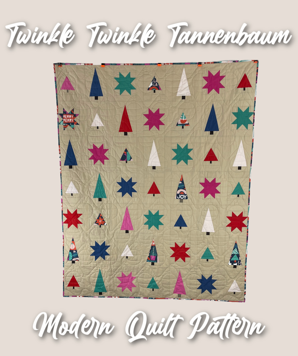 Twinkle Twinkle Tannenbaum Quilt - Sew Much Moore
