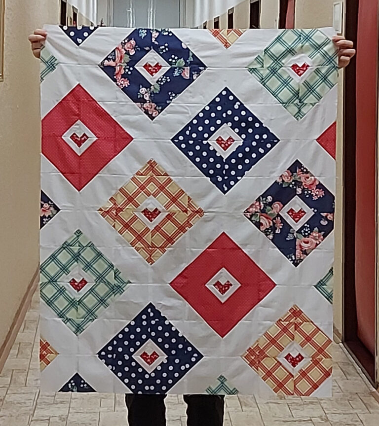 Modern Love Quilt Pattern - Sew Much Moore