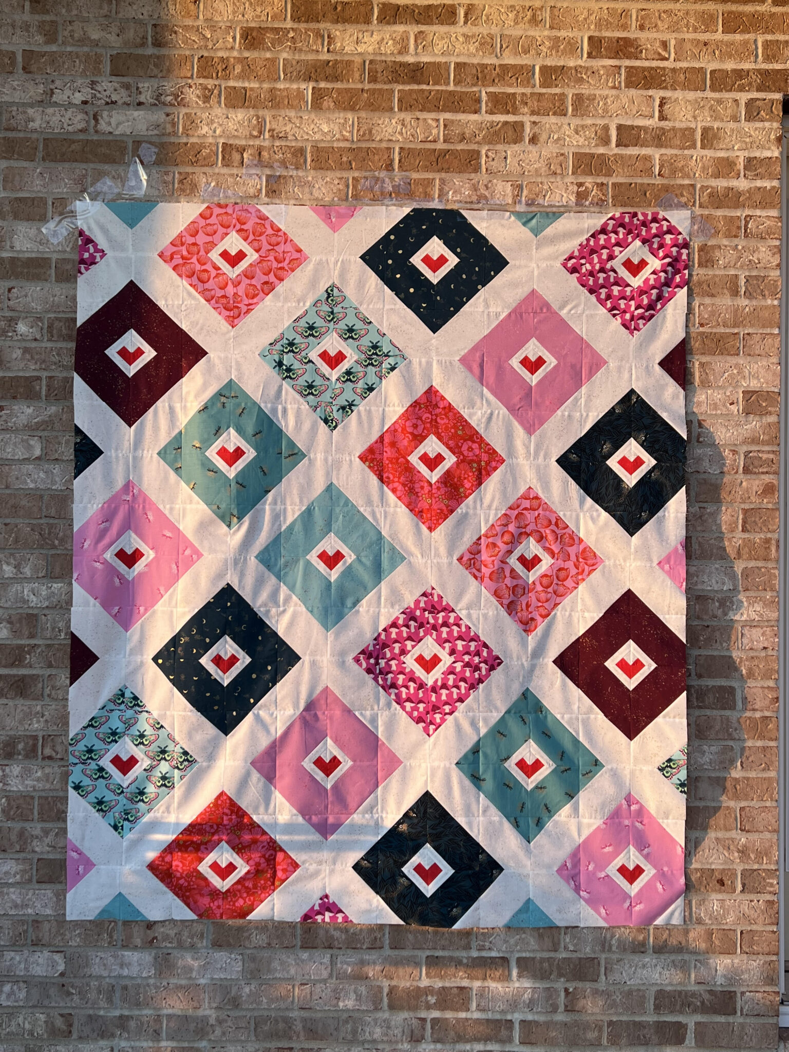 Modern Love Quilt Pattern - Sew Much Moore