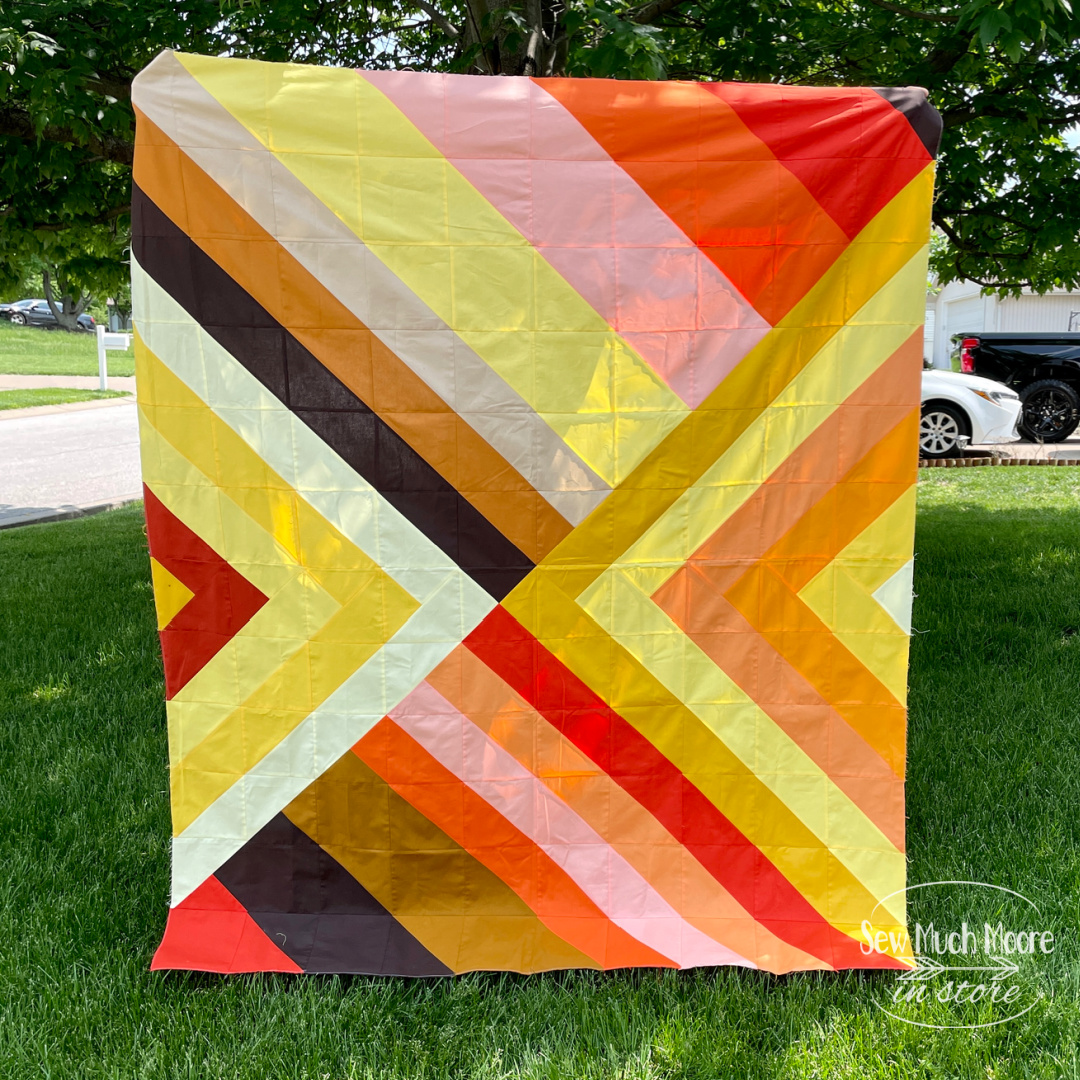 Trimming Half Square Triangles with Rulers - Sew Much Moore