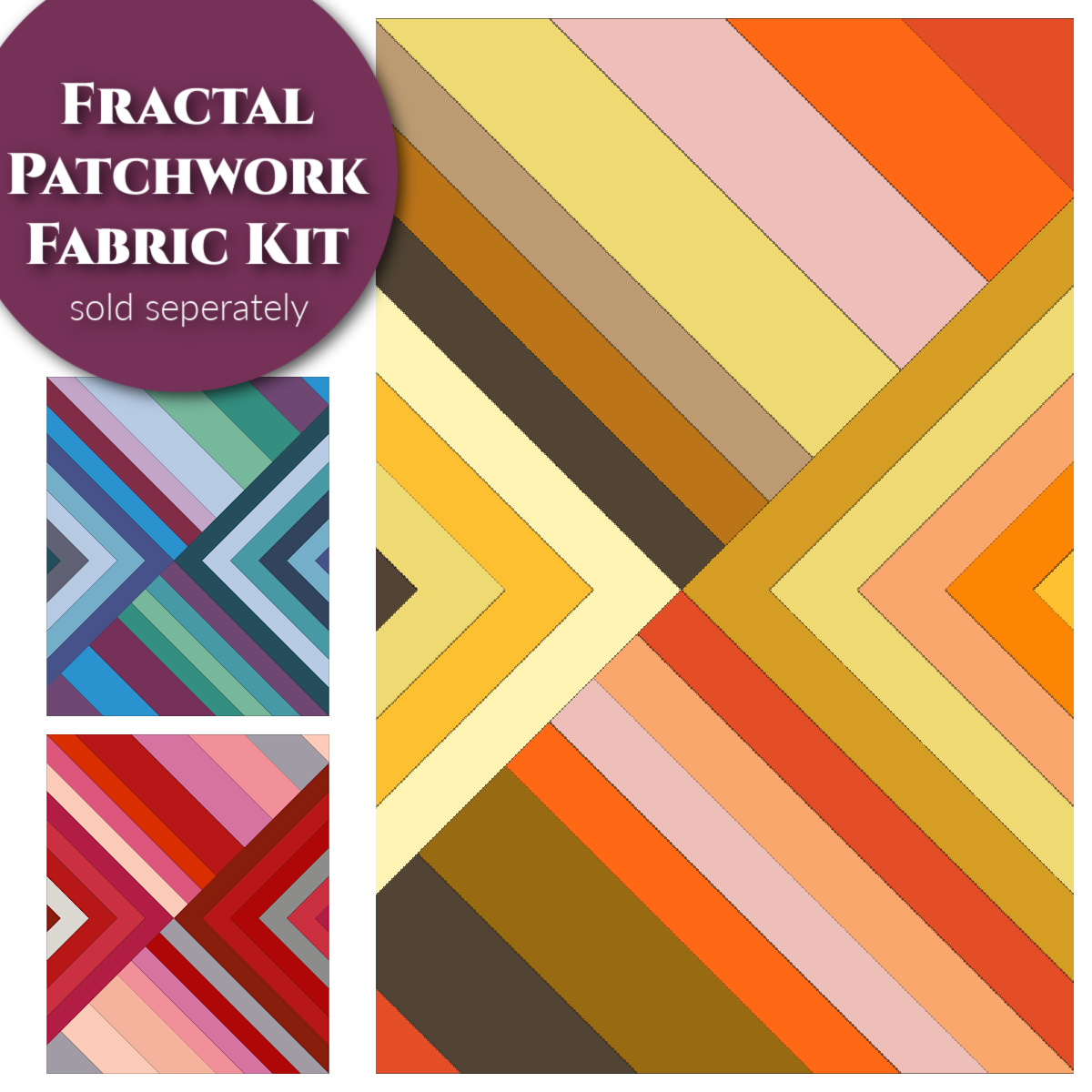 Exploring the Fractal Patchwork Quilt Pattern - Sew Much Moore