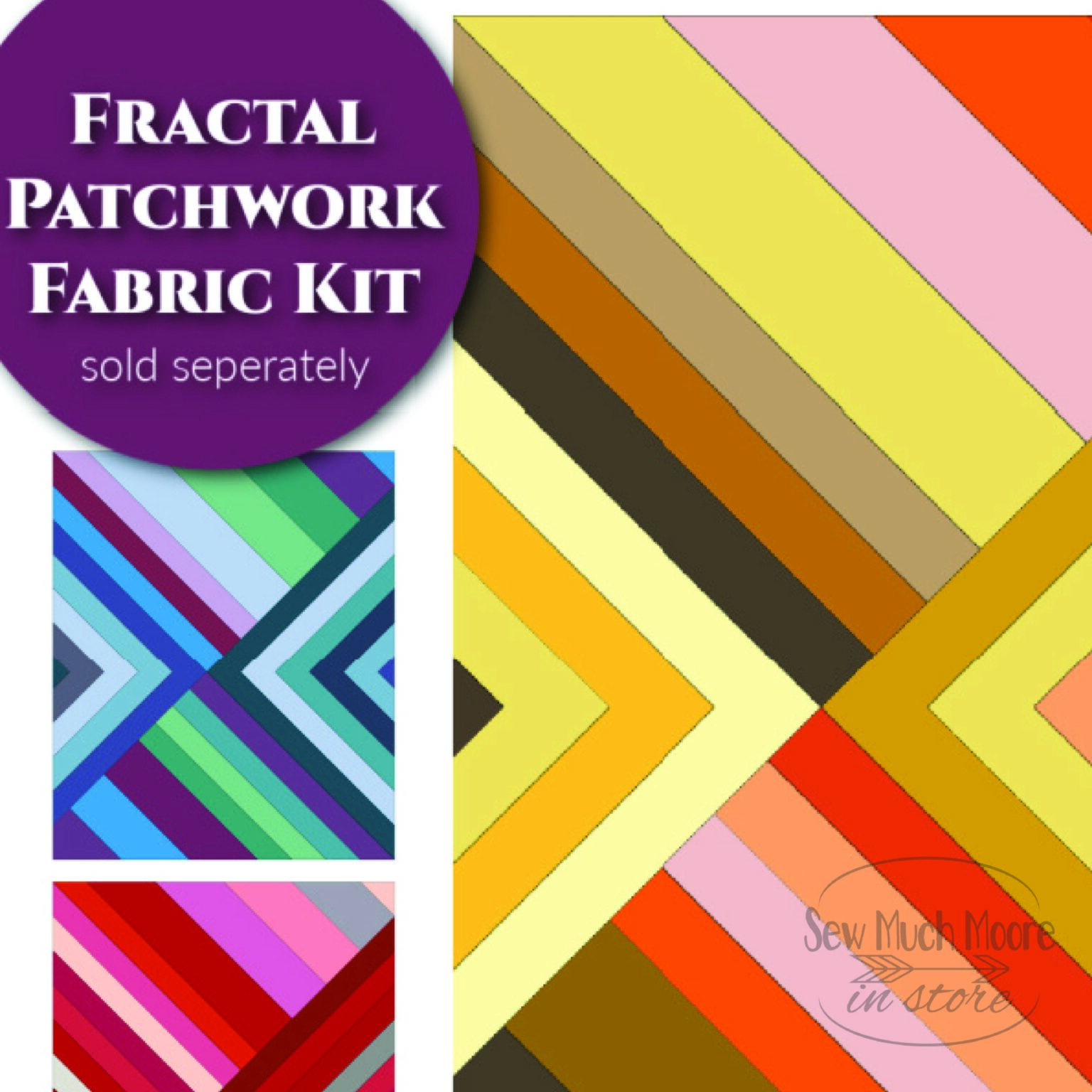 Fractal Patchwork Quilt with AccuQuilt - Sew Much Moore