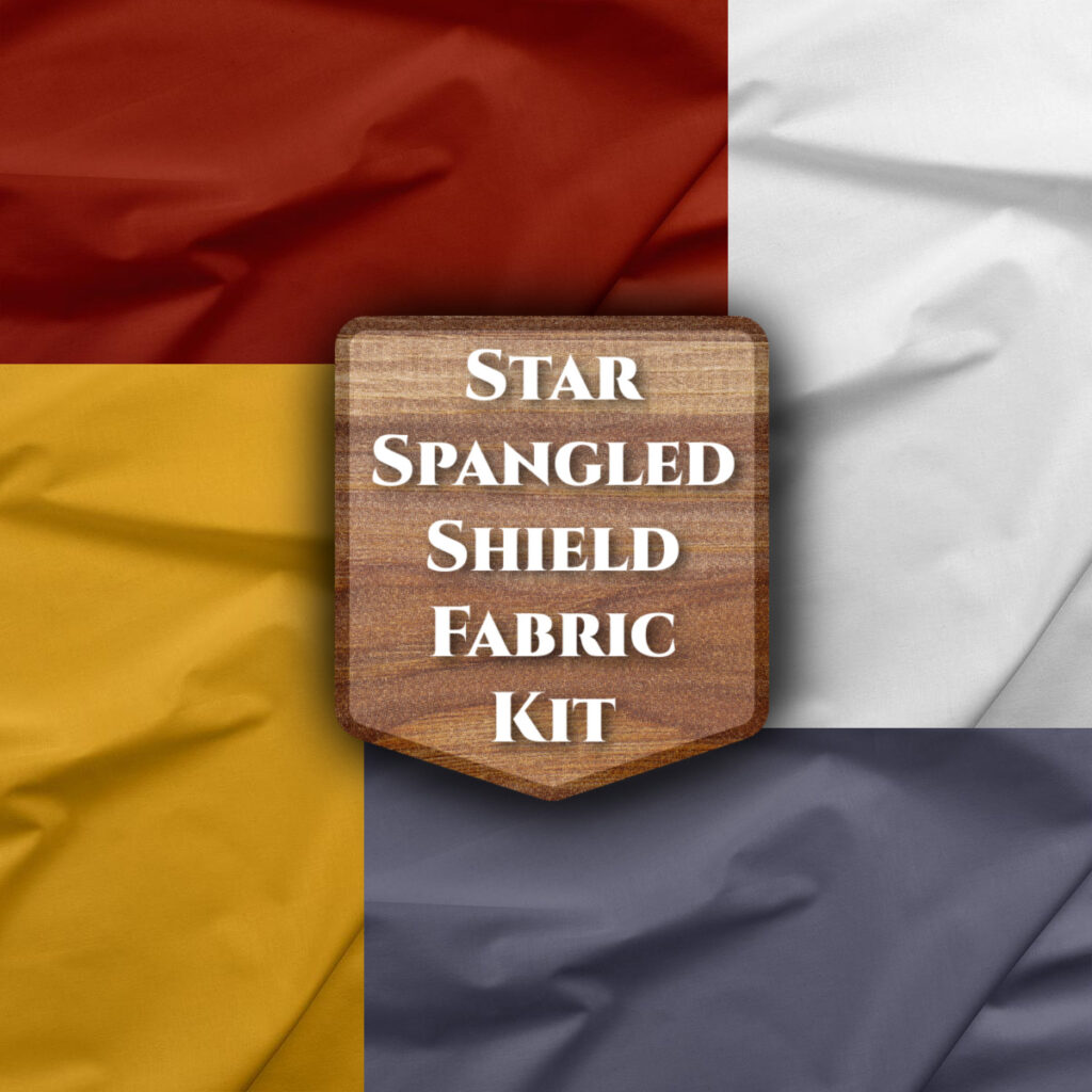 Star Spangled Shield Throw Quilt Pattern: A Modern Twist on a Classic ...