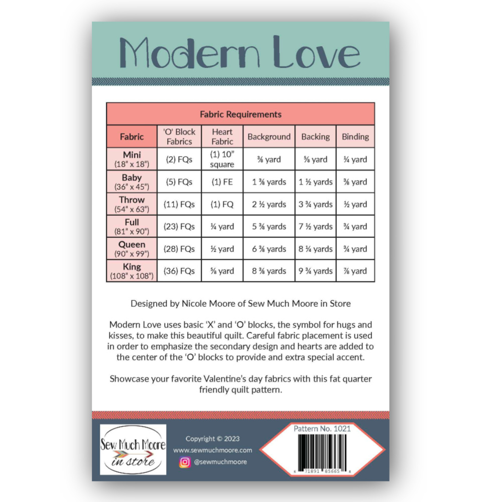 Magical Modern Love - Sew Much Moore