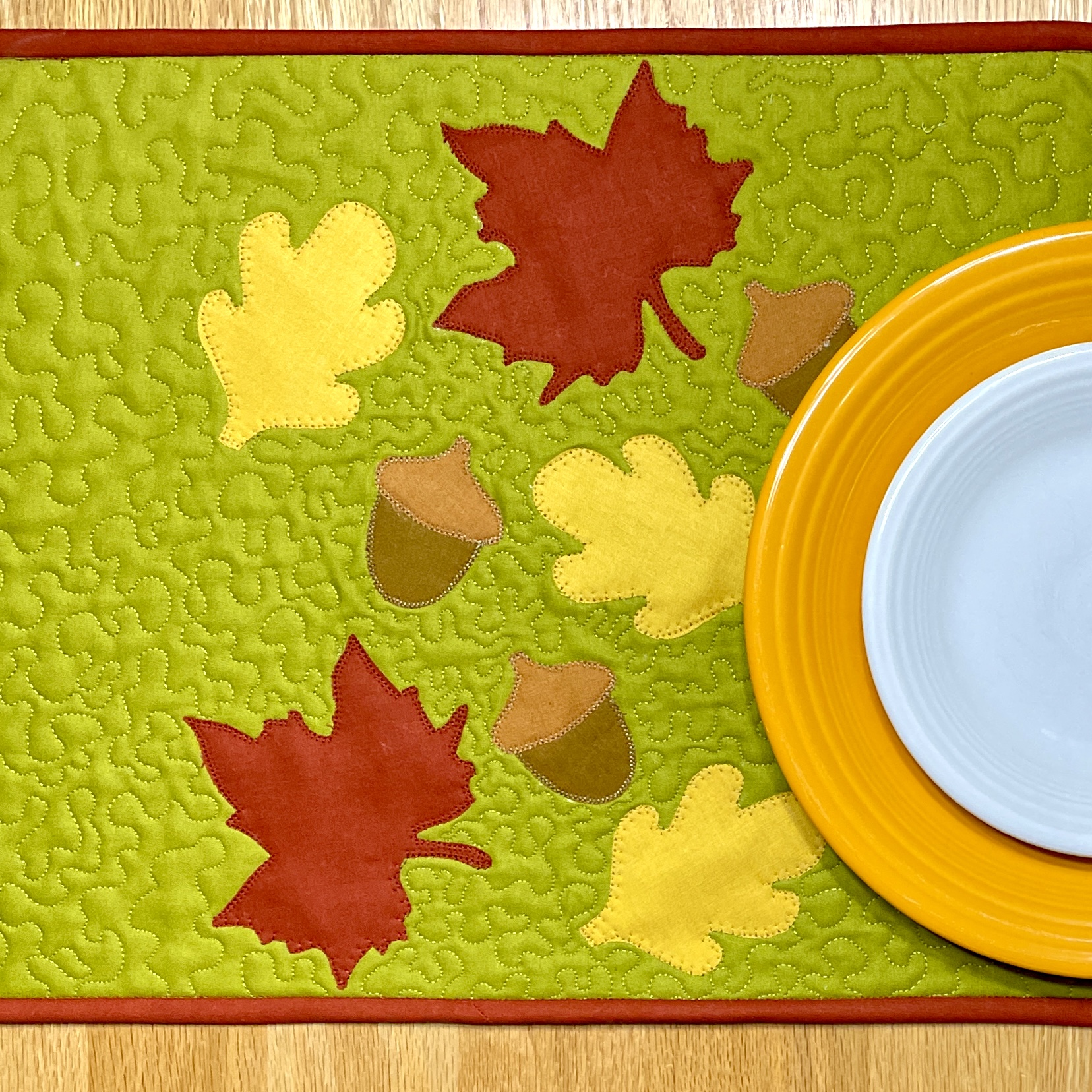 Quick & Easy Thanksgiving Placemats - Sew Much Moore