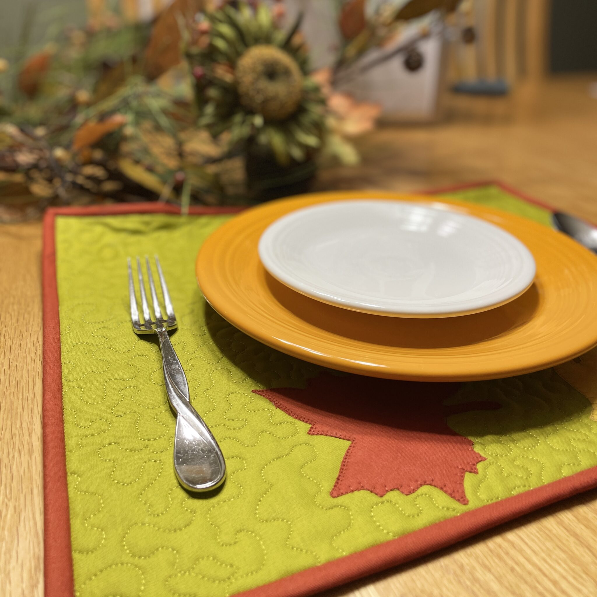 Quick & Easy Thanksgiving Placemats - Sew Much Moore