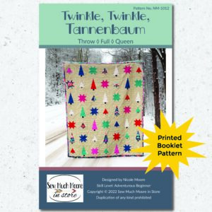 Twinkle Twinkle Tannenbaum Quilt - Sew Much Moore