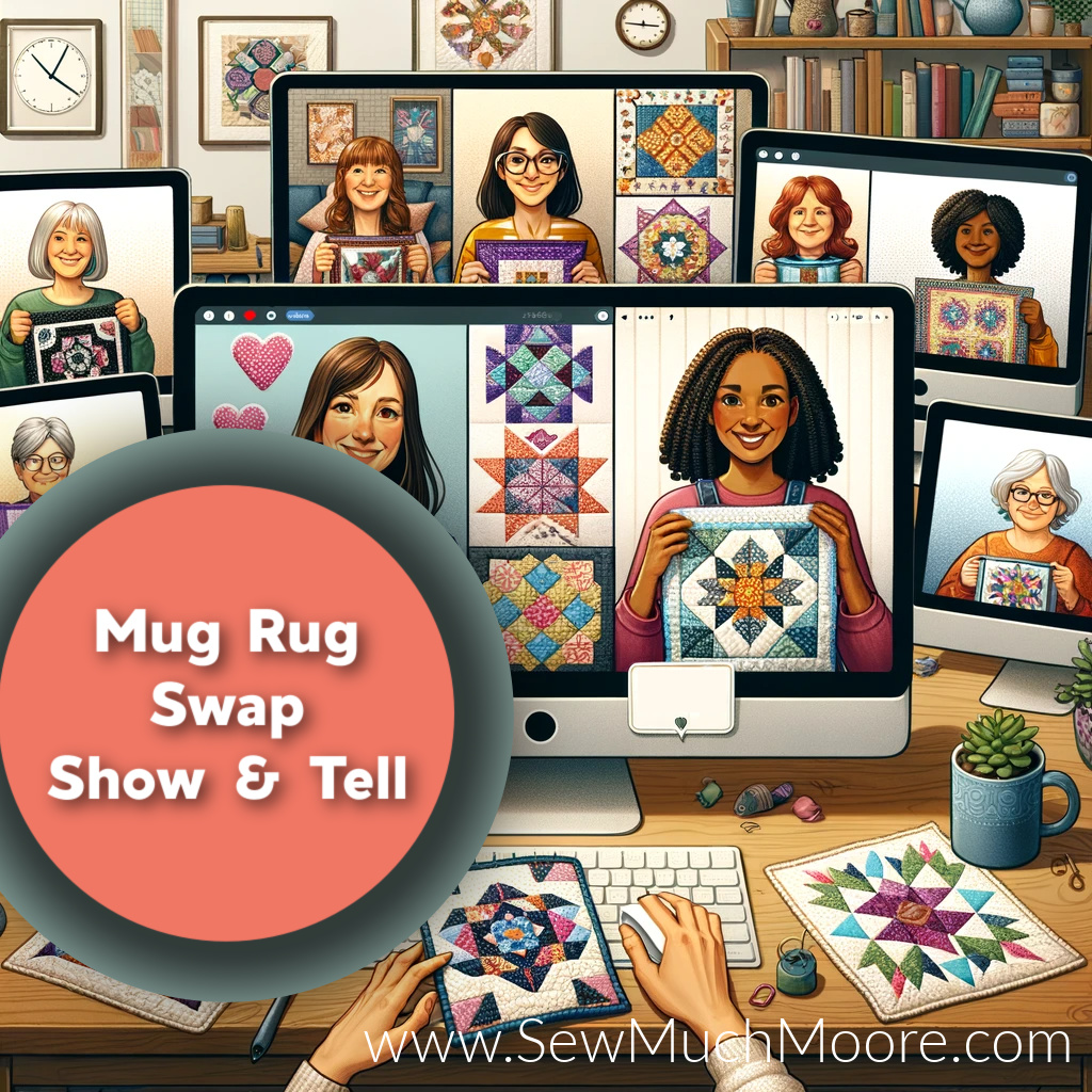 Mug Rug Swap Recap - Sew Much Moore