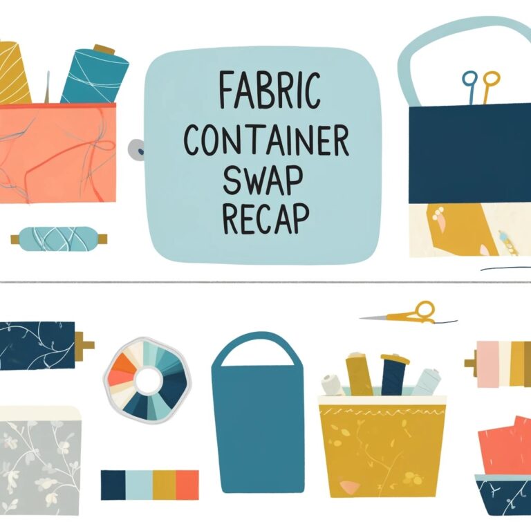 Fabric Container Swap Recap - Sew Much Moore