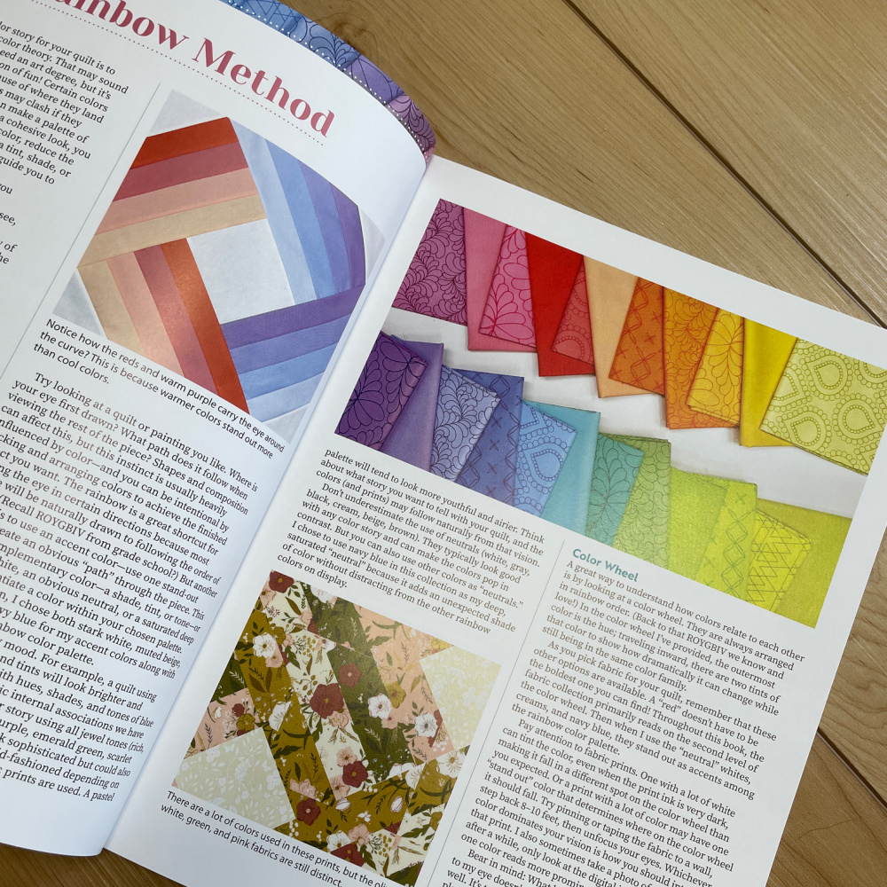 Rainbow Quilt Color Method Book Review - Sew Much Moore