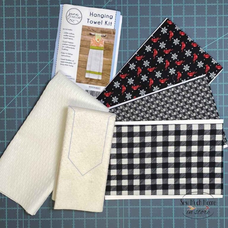 How I Made the June Tailor Hanging Towel Kit - Sew Much Moore